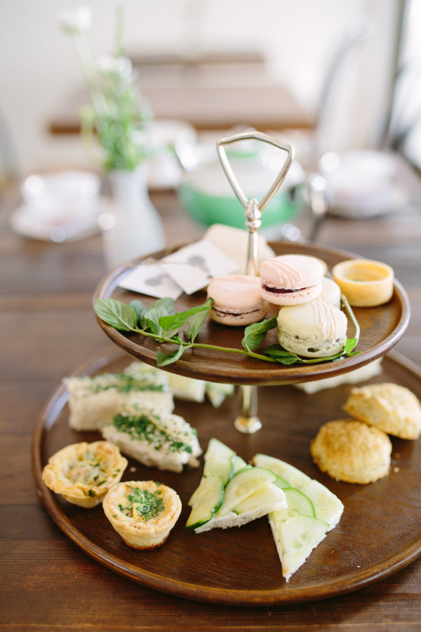 modern afternoon tea - View & Vine